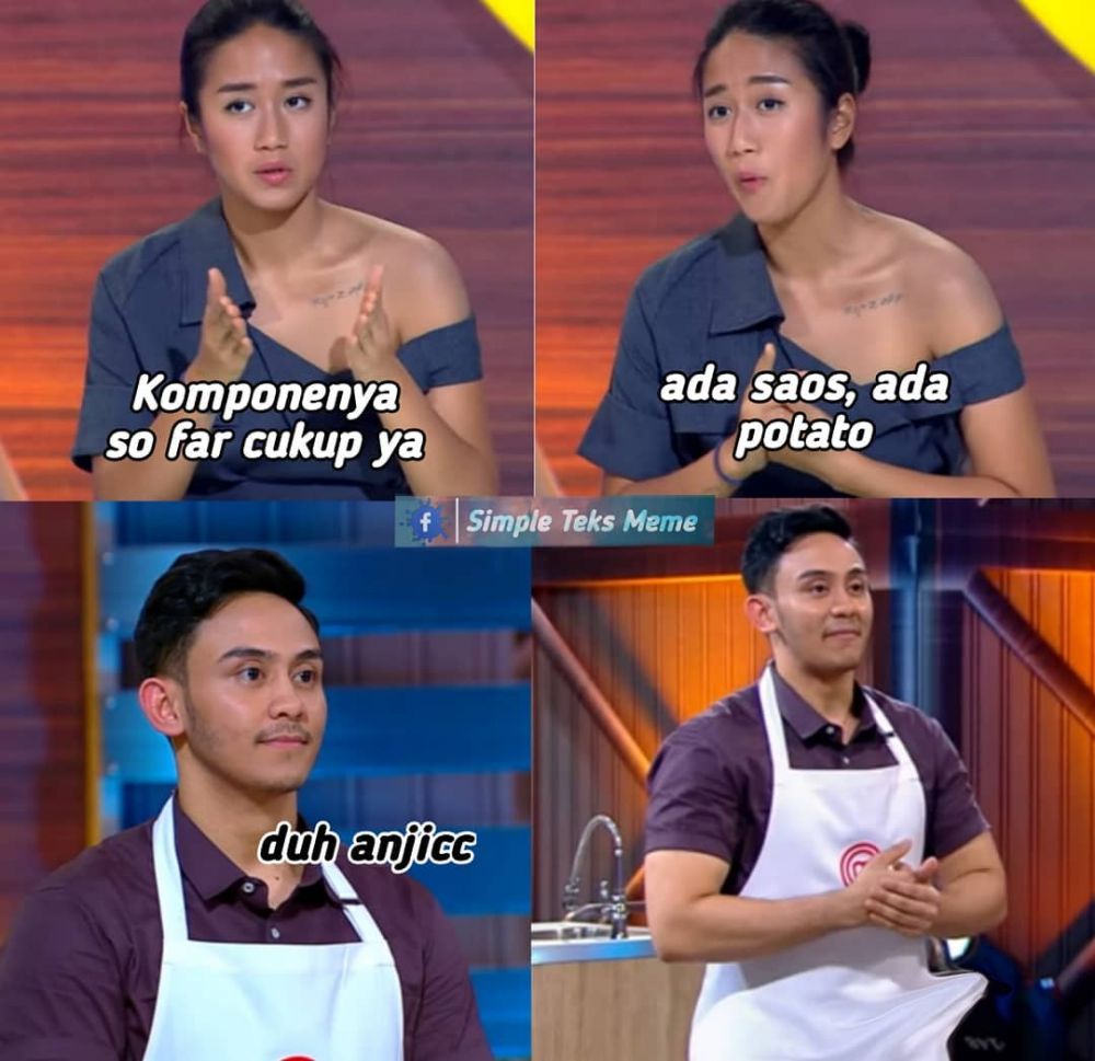 8 Meme Lucu 'Alasan Ikut MasterChef' Ini Bikin Ngakak Geli