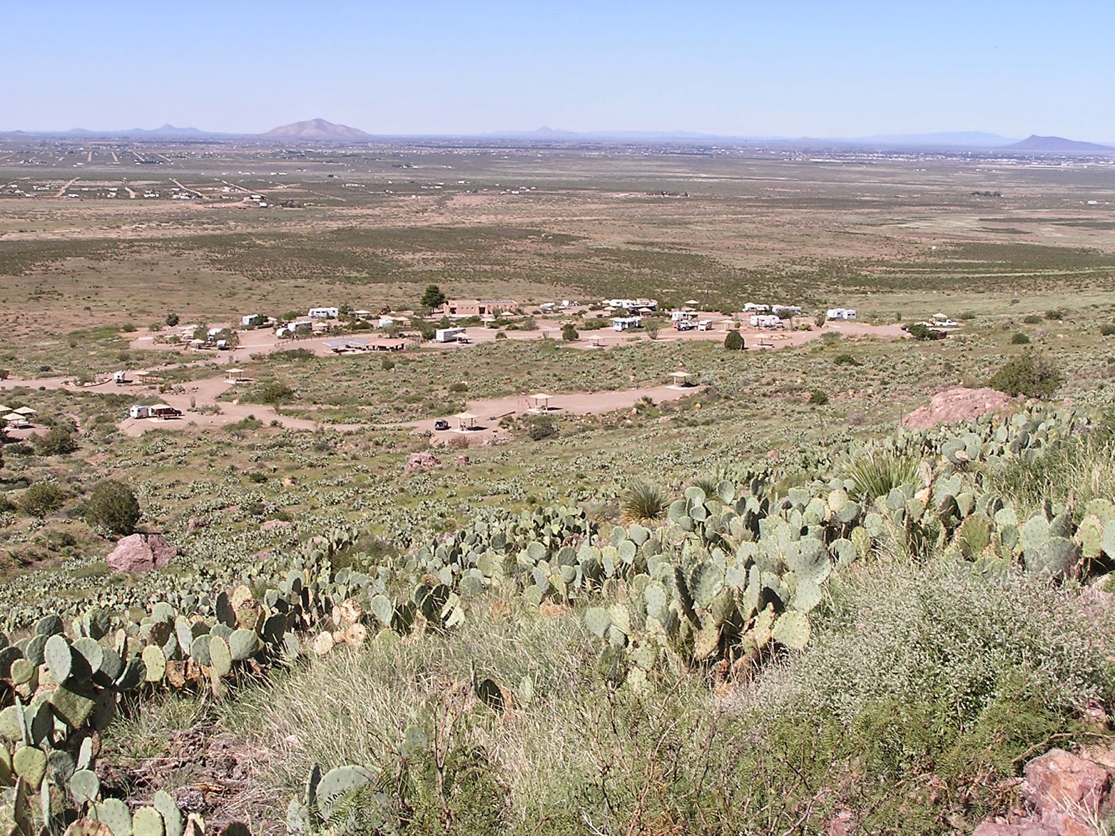 Texas Gypsies: Rockhound State Park, Deming, New Mexico