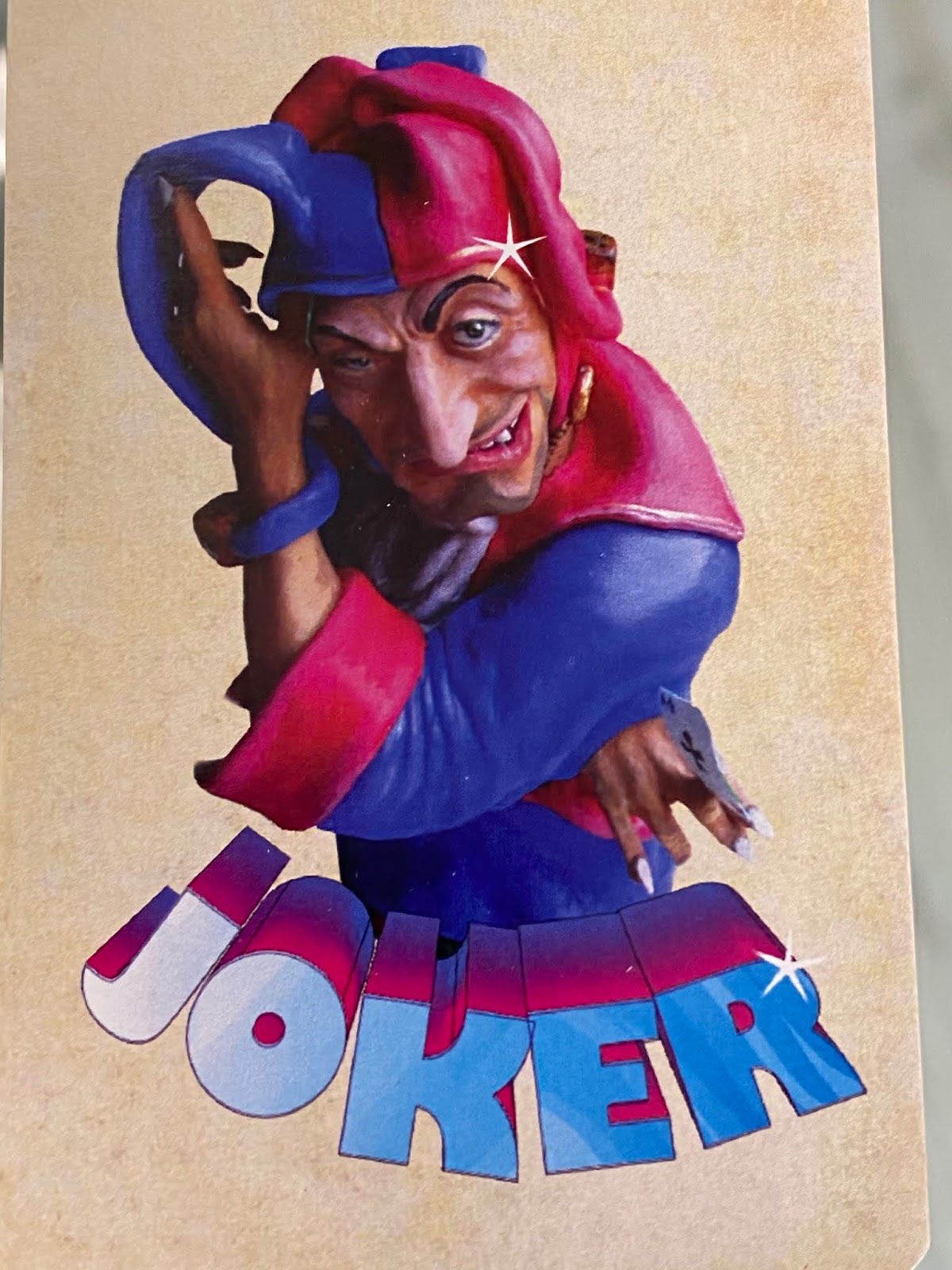 Amused by Jokers am I!: Busts with Hands But NO Jesters Wands