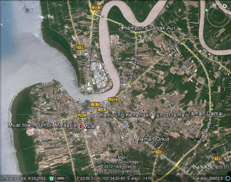 CATATAN SI MERAH SILU: Tapak kota Portugis di Muar?