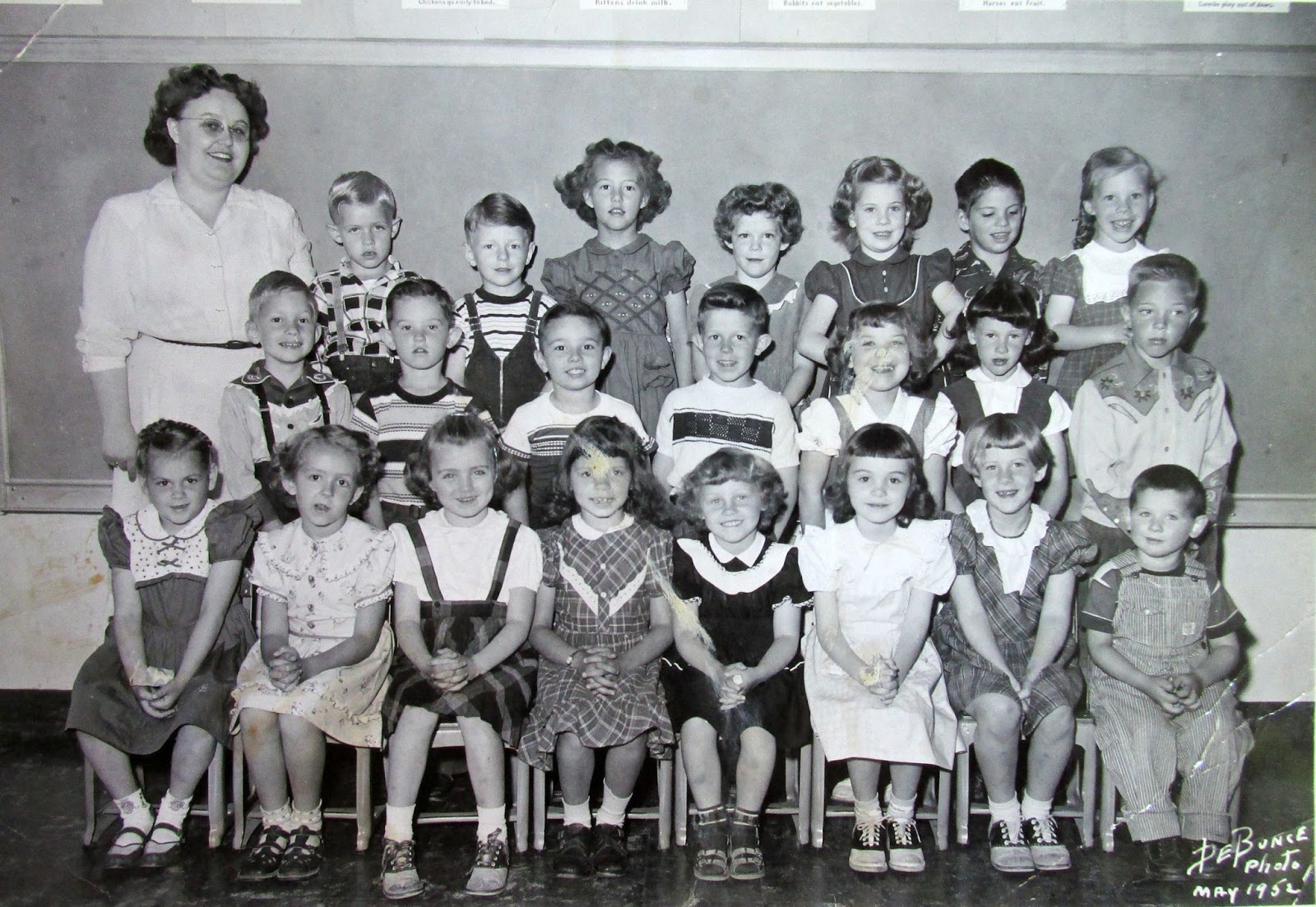 History of Walla Walla Public Schools: Edison Class Photos 1950's