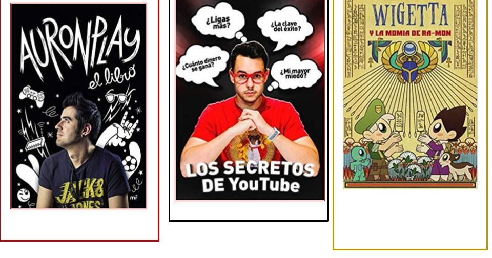 Las historias de Auronplay: Estos son los libros que mas me gustan ...