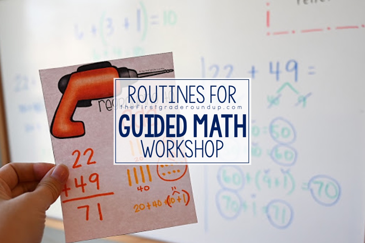Guided Math Workshop MODEL FOR 2ND GRADE MATH ROUTINES - The First ...