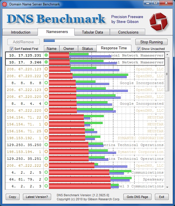 Tips Komputer Dns Benchmark Pencari Dns Terbaik Untuk Internet Tercepat