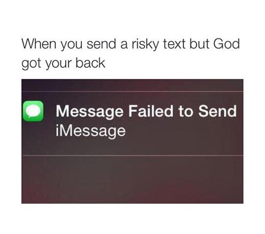 When You Send A Risky Text - - Oh! GAG!