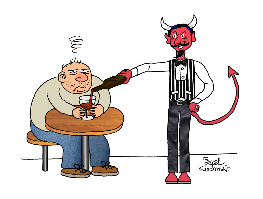 Pascal Kirchmair: Der Alkoholteufel
