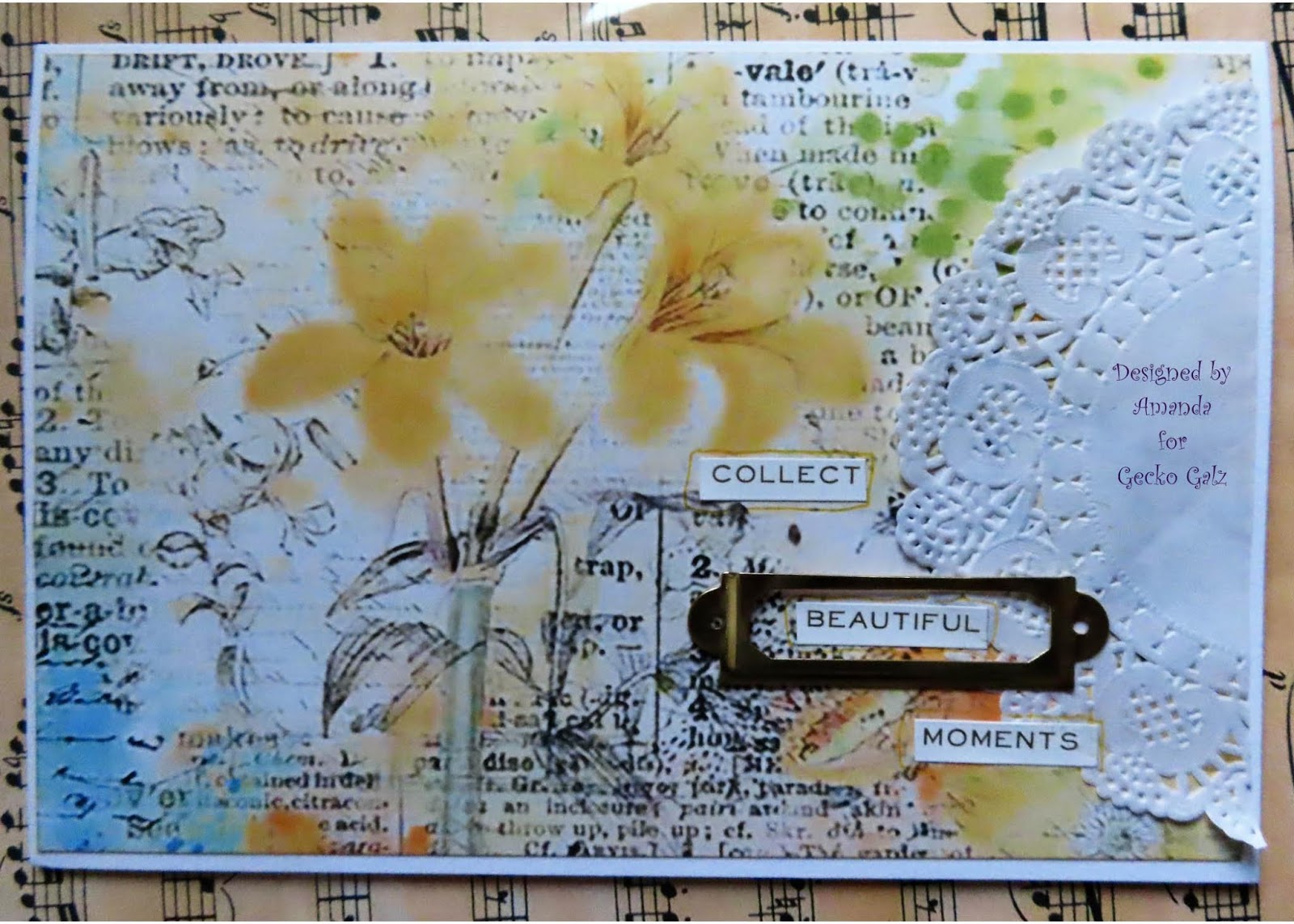 Gecko Galz: SPRING INSPIRATIONS BY.........Amanda Hamilton