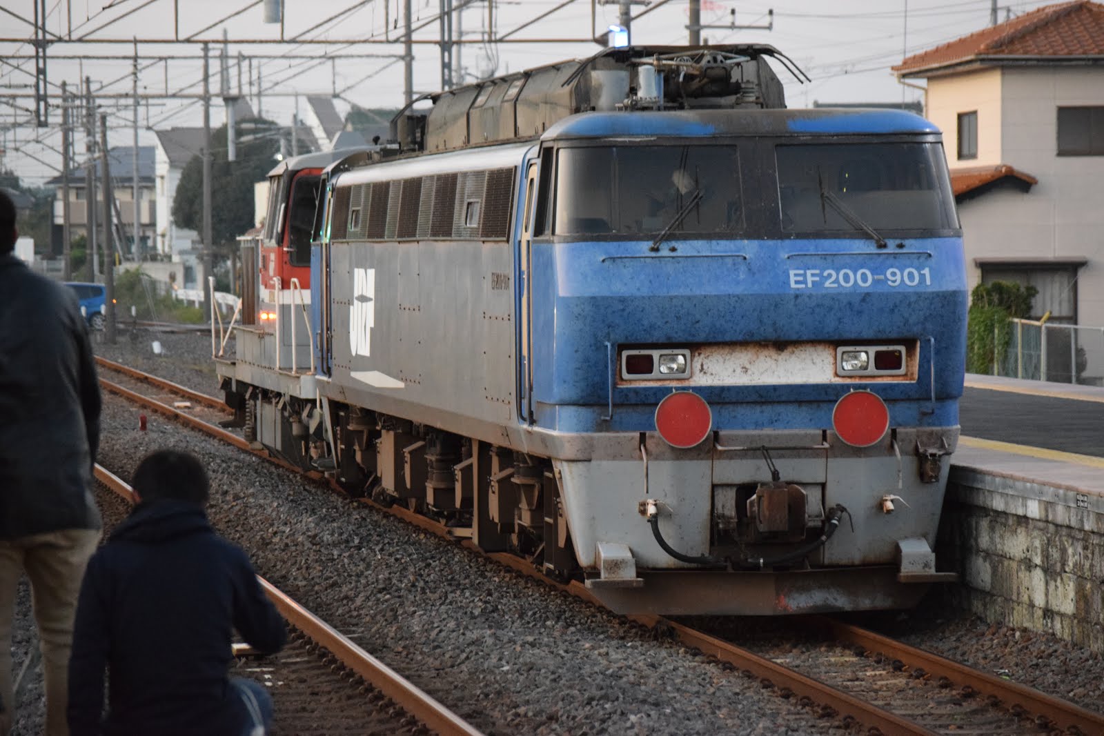 お気楽 鉄道の部屋: JR貨物 EF200-901 日立への里帰り