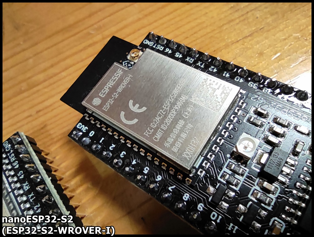 Embedded things: ESP32-S2 dev. board: ESP32-S2-Saola-1 and nanoESP32-S2