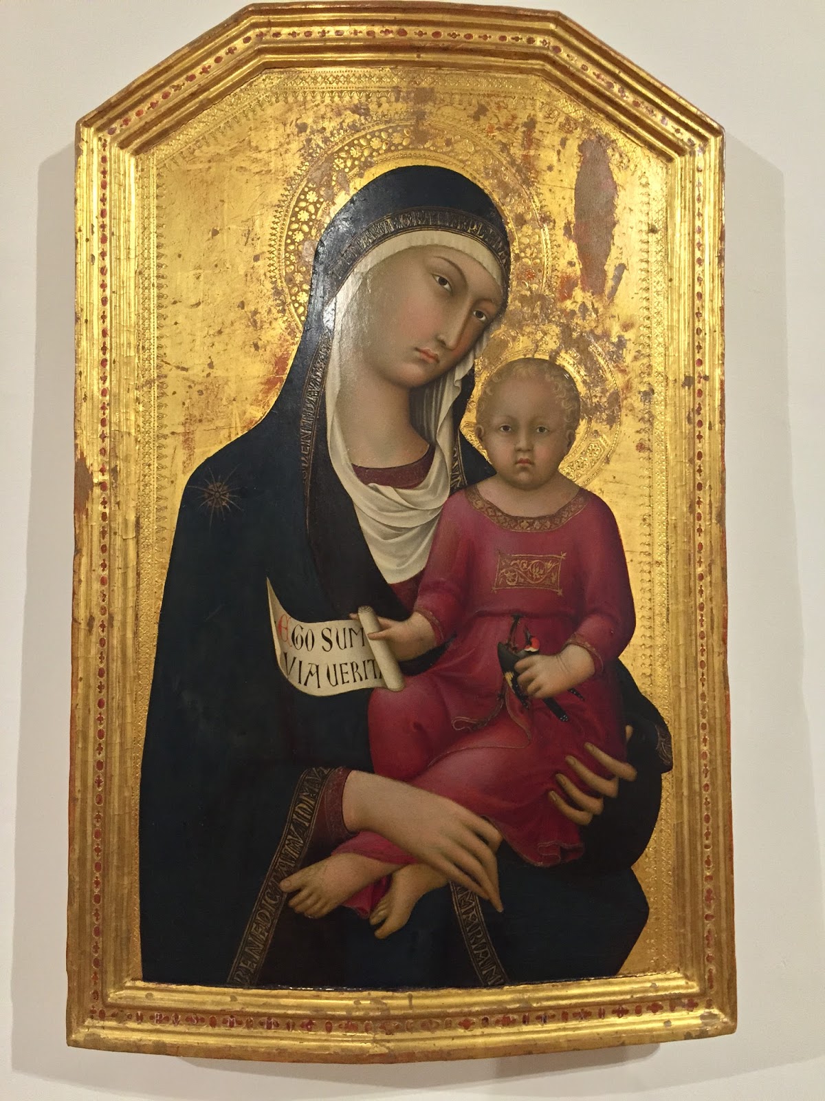Le Muse : LIPPO MEMMI, Madonna del popolo, 1325 -1330