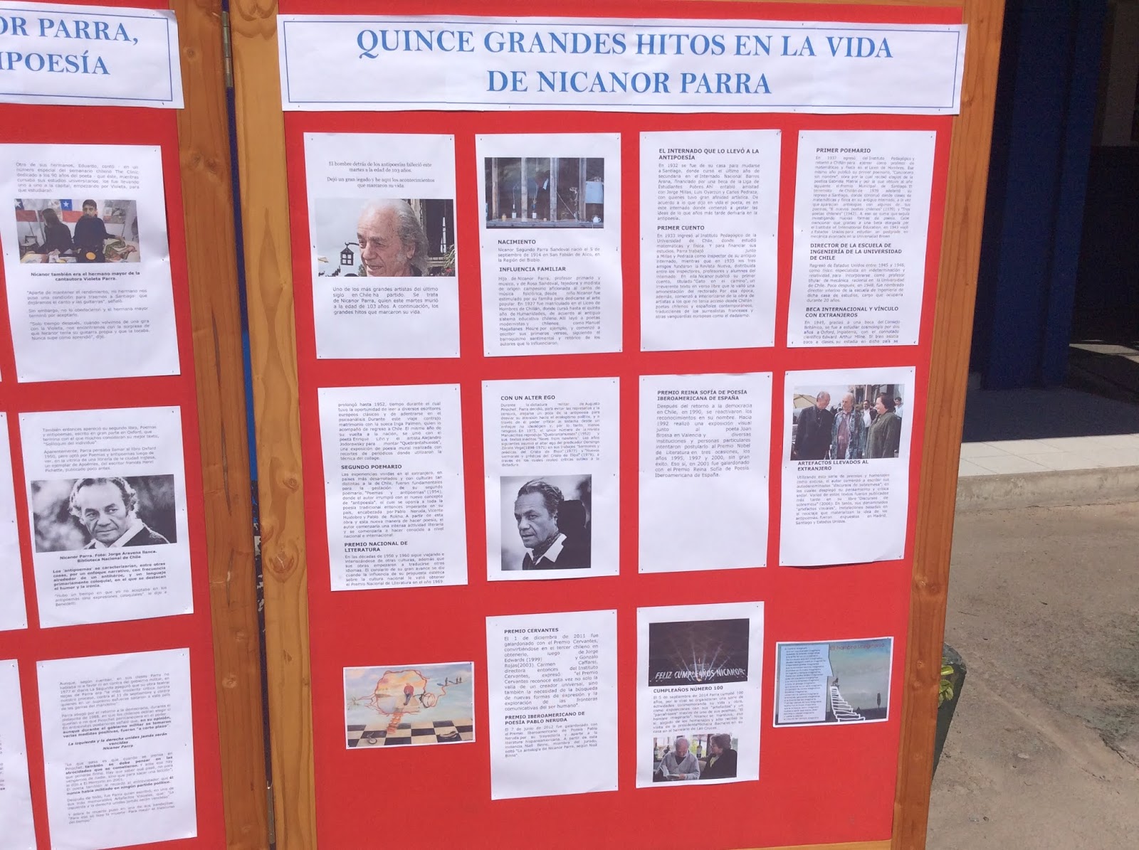 CRA MEDIA FUNDACIÓN EDUCACIONAL LICEO SAN JOSÉ DE REQUÍNOA: PANELES ...