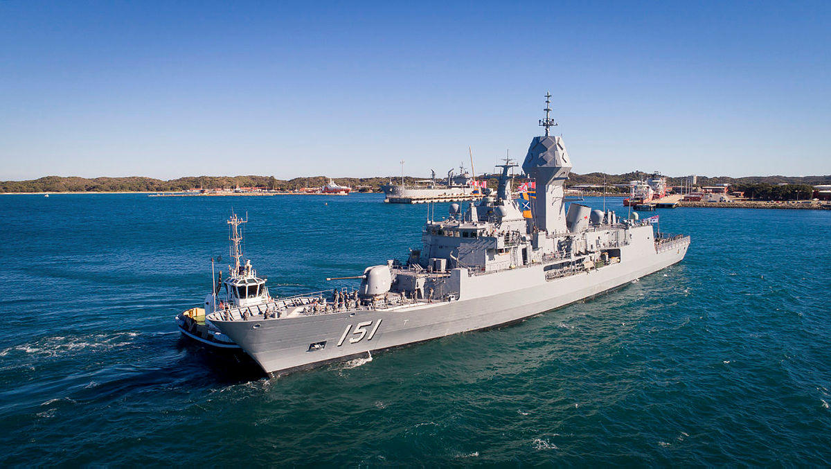 HMAS Arunta Re-Joins Fleet | jejak defence