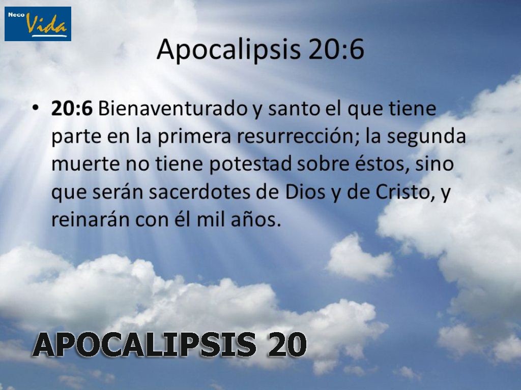 Neco Vida: Leyendo... Apocalipsis capítulo 20