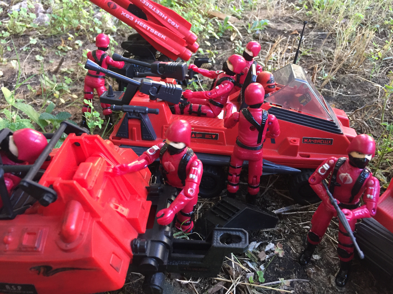 Forgotten Figures: Red Shadows Shadowtrak - European Action Force Exclusive