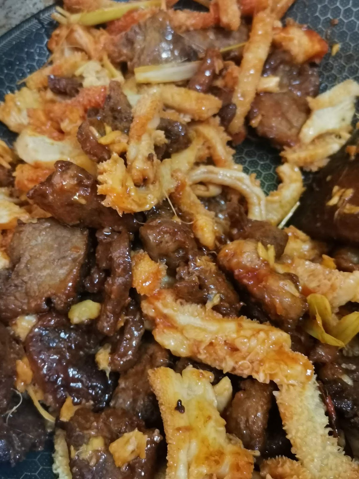 Beautiful Lie in a Beautiful Life: Resepi Daging + Perut Masak Merah