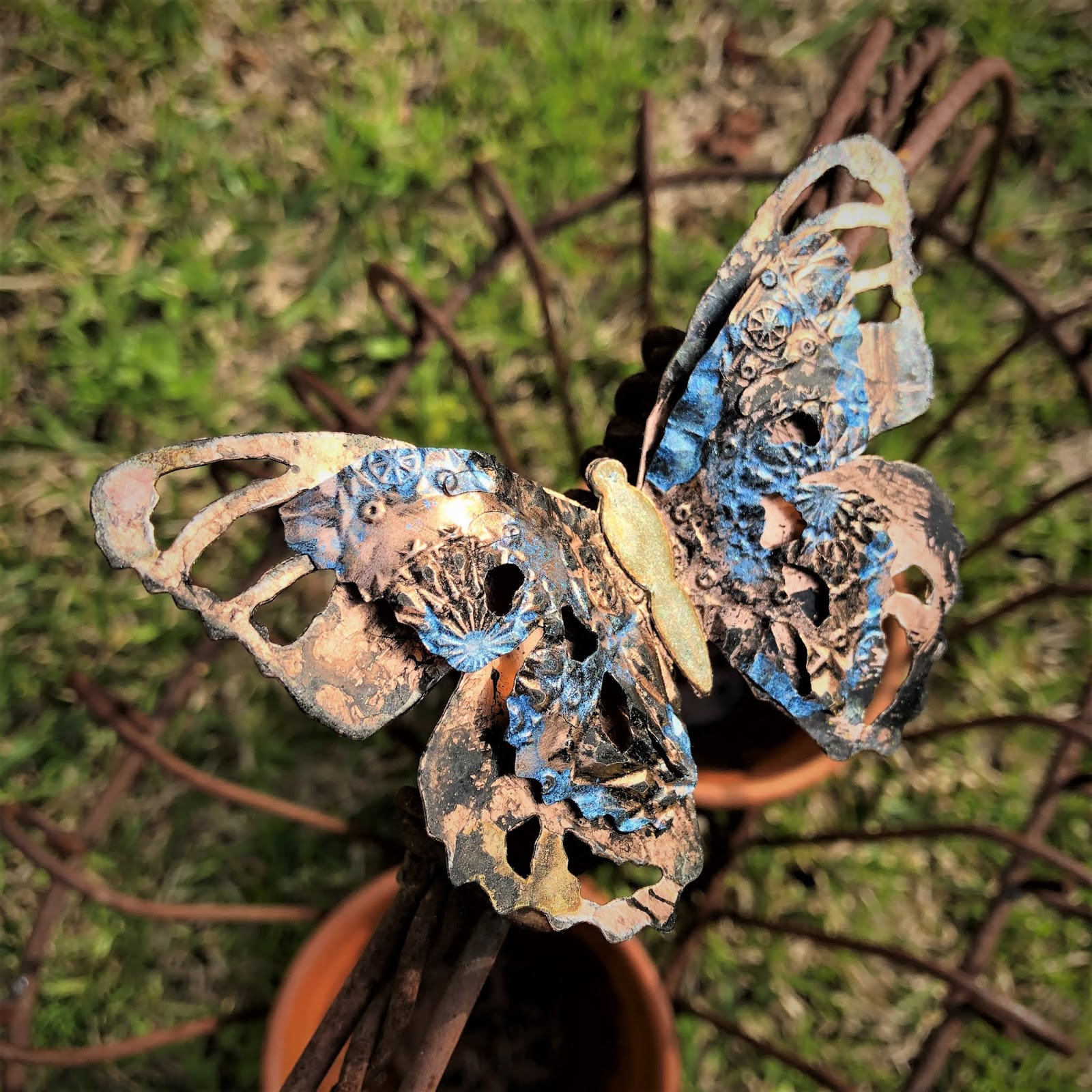 TFJB Challenge Blog: Saturday Showcase -- Tim Holtz Tattered Butterfly ...