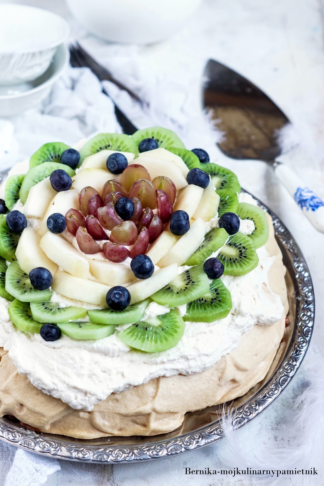 Beza Pavlova z ksylitolem | Bernika - mój kulinarny pamiętnik