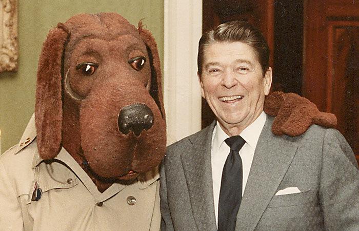 Tammany Family: Cavendish Portrays McGruff, The Crime Dog