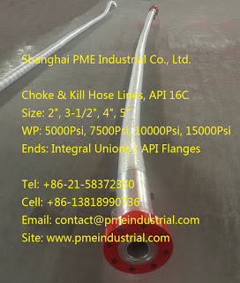 Oilfield Hoses & Flowline Control Products: API 16C Choke kill hose is ...