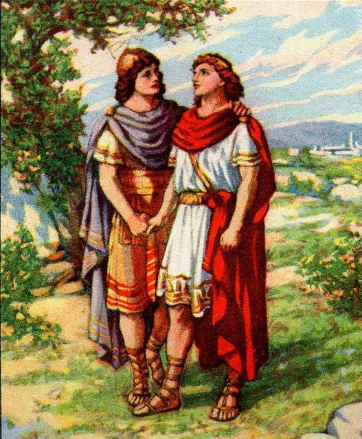 The Divine Grace of God: DAVID AND JONATHAN