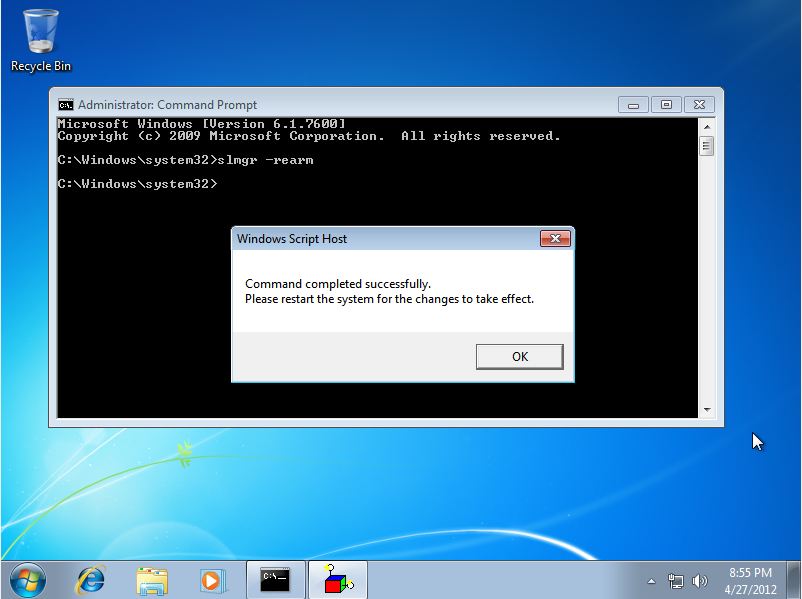 How to use windows 7 without activation or windows 7 free activation