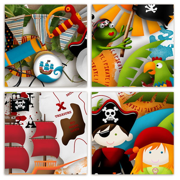 Chouk77 Designs: Pirate ! + Freebie