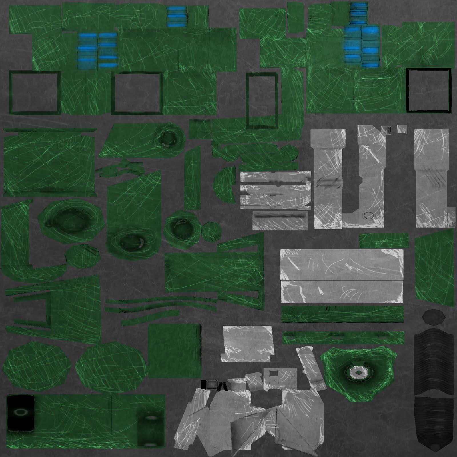 Bryan's 3D Art: Normal, AO, and Texture maps