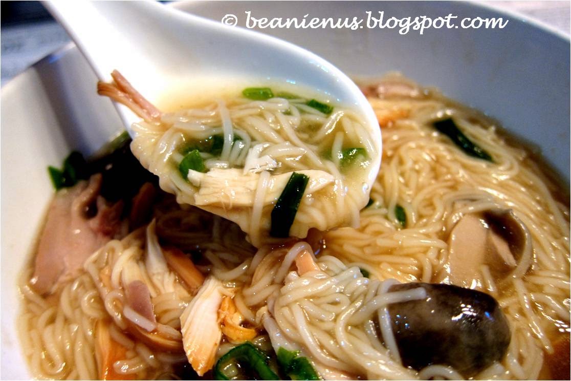 Beanie N Us!: Breakfast for Champions! Silky smooth Taiwan Mee Sua for ...