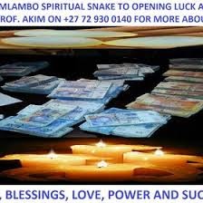 Doctor Akim Traditional Healer: MAMLAMBO SNAKE OF LUCK AND RICH