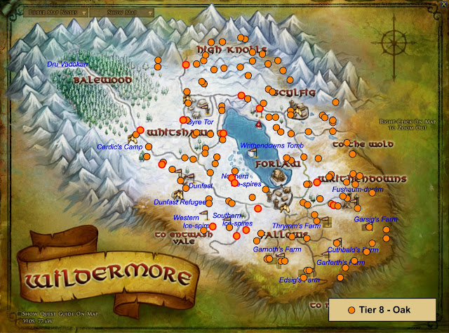 Wonderful Places in LOTRO's Middle Earth: Wood in Lotro - and where to ...