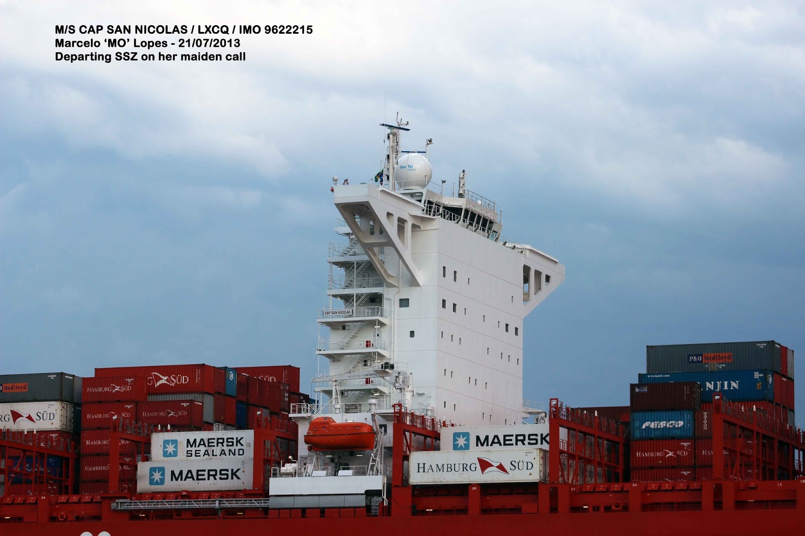 Santos Shiplovers: M/S Cap San Nicolas / LXCP - Suspendendo de SSZ em ...