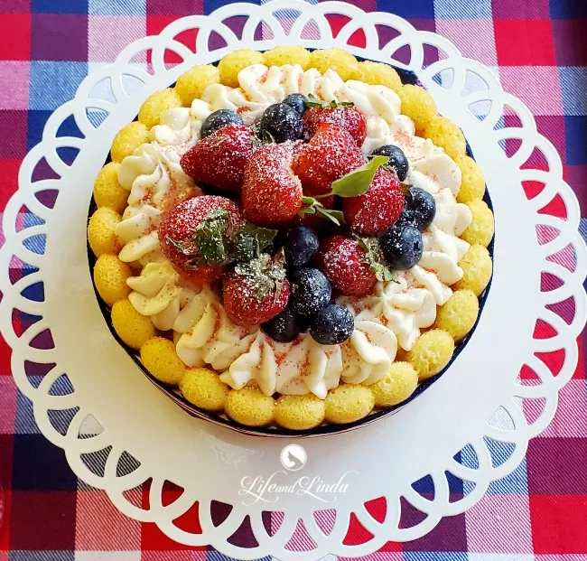 Charlotte Cake Made Easy | Life and Linda