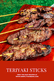Teriyaki Sticks - Simply Tasheena