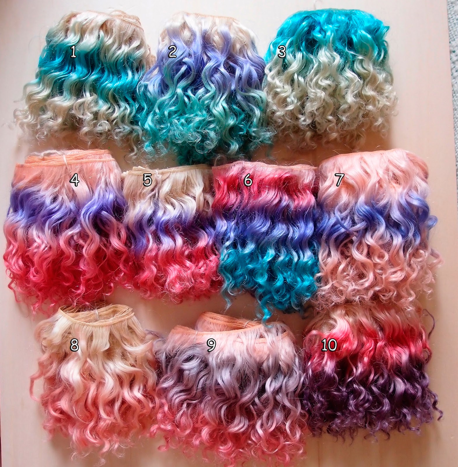 Waldorf dolls, needle felteing, steiner toys made doll hair - alpaca ...