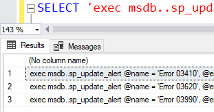 Enable Or Disable All Alerts In SQL Server - SQLArena