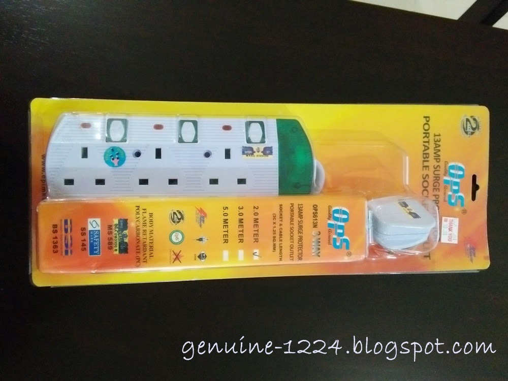 aku dan sesuatu....: Kenali jenis portable socket (extension plug) yg ...