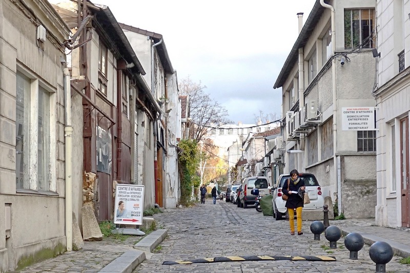 Paris : Impasse Mousset, devenir radieux d'un ancien passage industriel ...