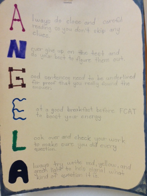 Teaching with a Touch of Twang: Tried It Tuesday - Acrostic Poems with ...