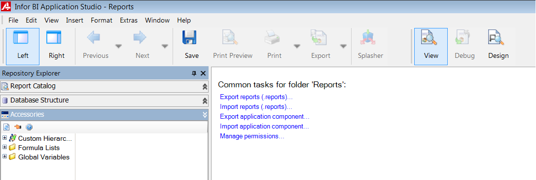 Infor BI Tips & Tricks: November 2017