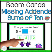 Primary Inspiration: Practice Sums of Ten with a Free Math Game!