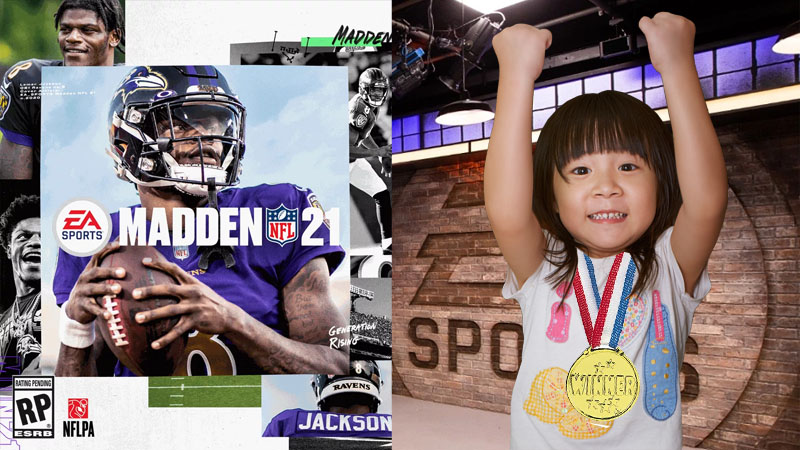 5 Year Old Wins Madden 21 Box Art Contest
