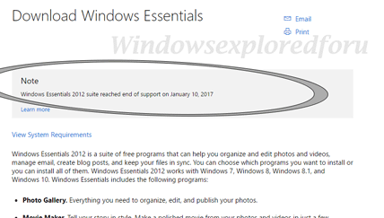 Logeshwaran.org: Windows Live Essentials support ends ! - Here is how you can download Windows ...
