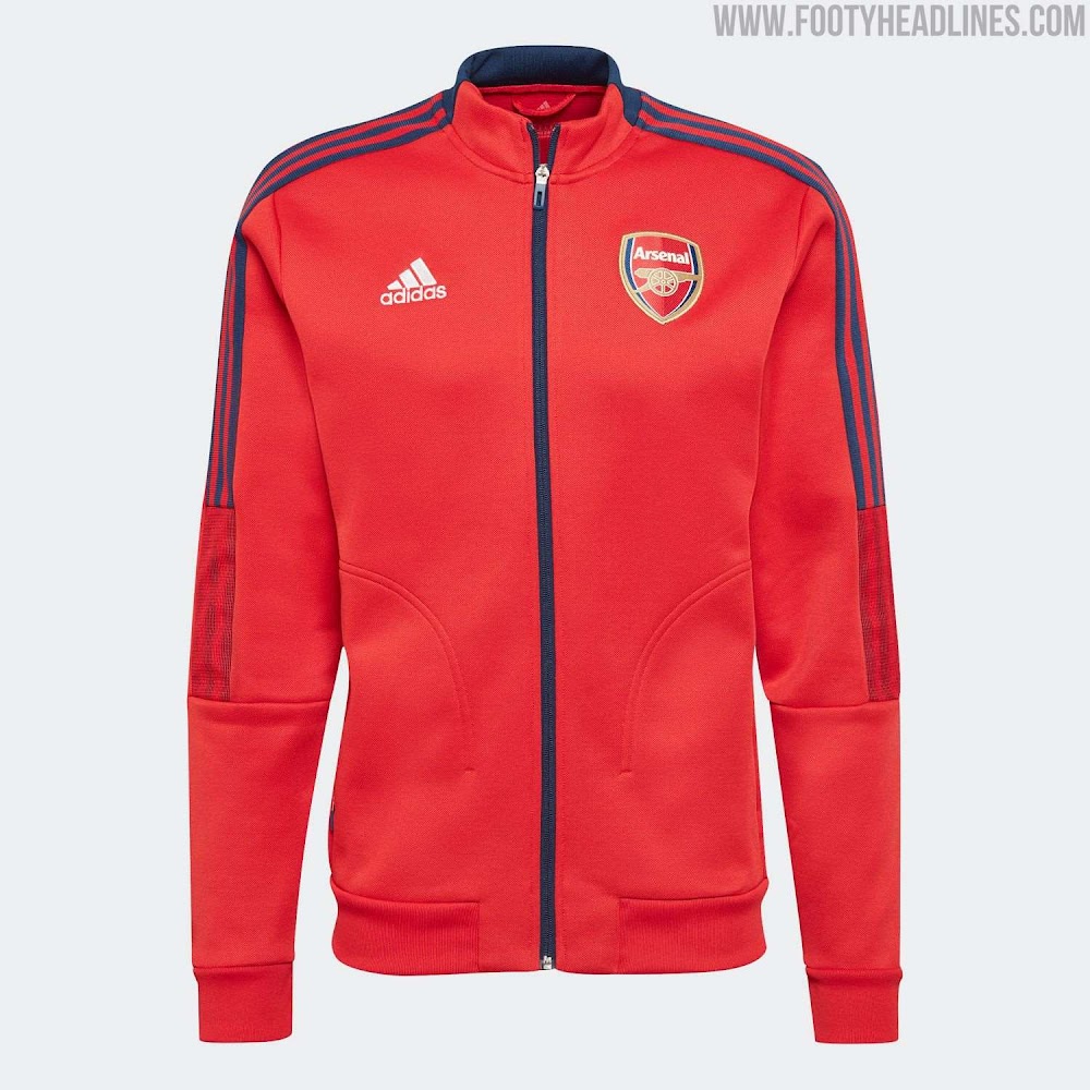 Rot, Weiß & Marinefarben des Arsenal 21-22 Heimtrikots geleakt durch 21 ...