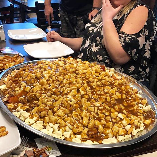 Calvin's Canadian Cave of Coolness: 25 Pound Poutine Serves Three ...