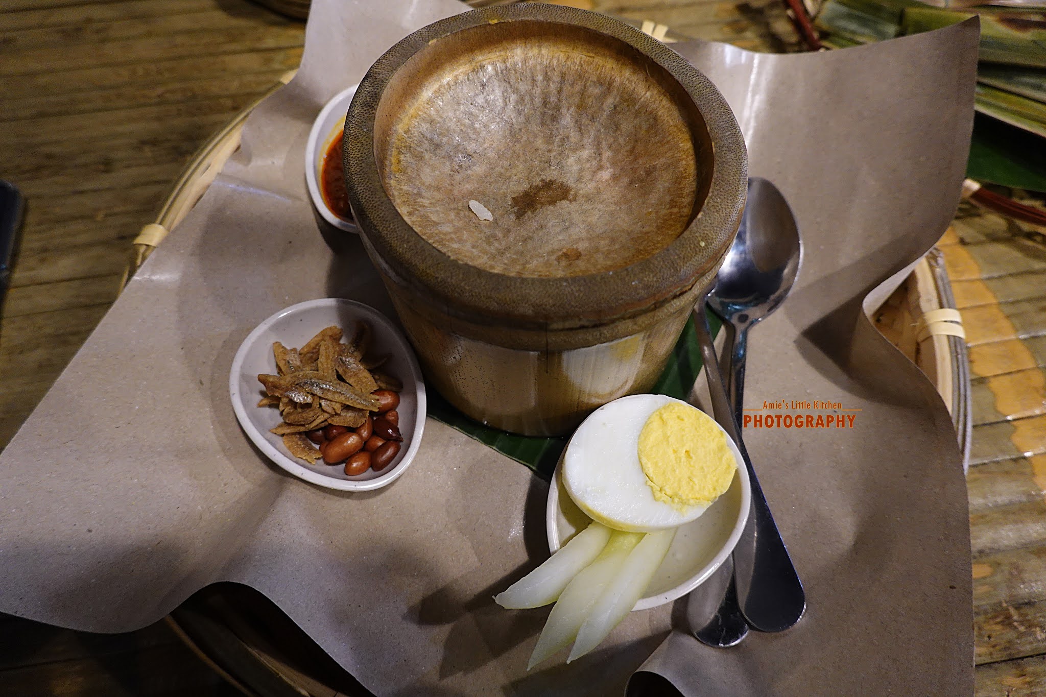 Nasi Lemak Bamboo Kari Seafood - Flavours of Sabahan - Amie's Little ...