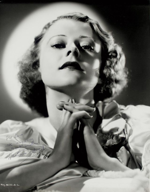 Gorgeous Photos of British Actress Heather Angel in the 1930s and ’40s ...
