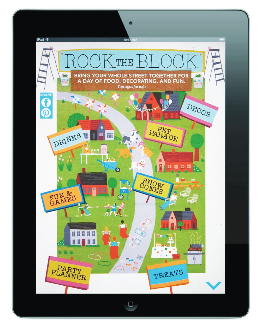 I Draw Maps: Block Party Map for Lowe's