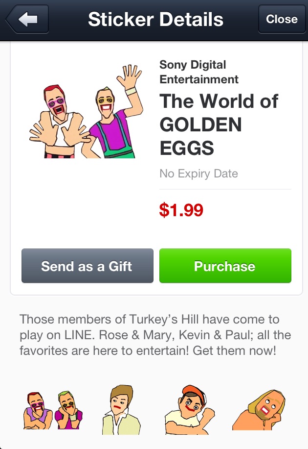 LINE Stickers Community: The World of Golden Eggs line stickers