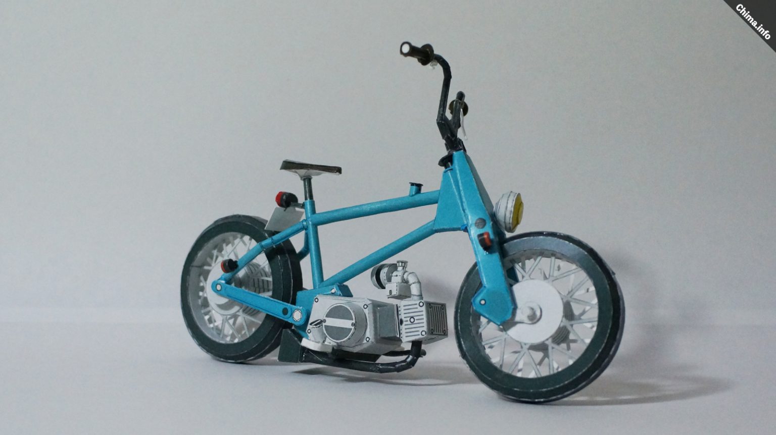 CUBMX -Original Motorcycle Papercraft by Chima - paper hOles