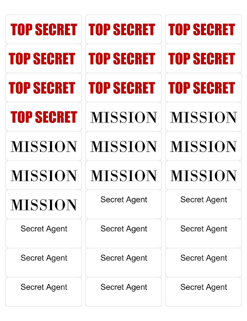 all things simple: activity days: secret service mission